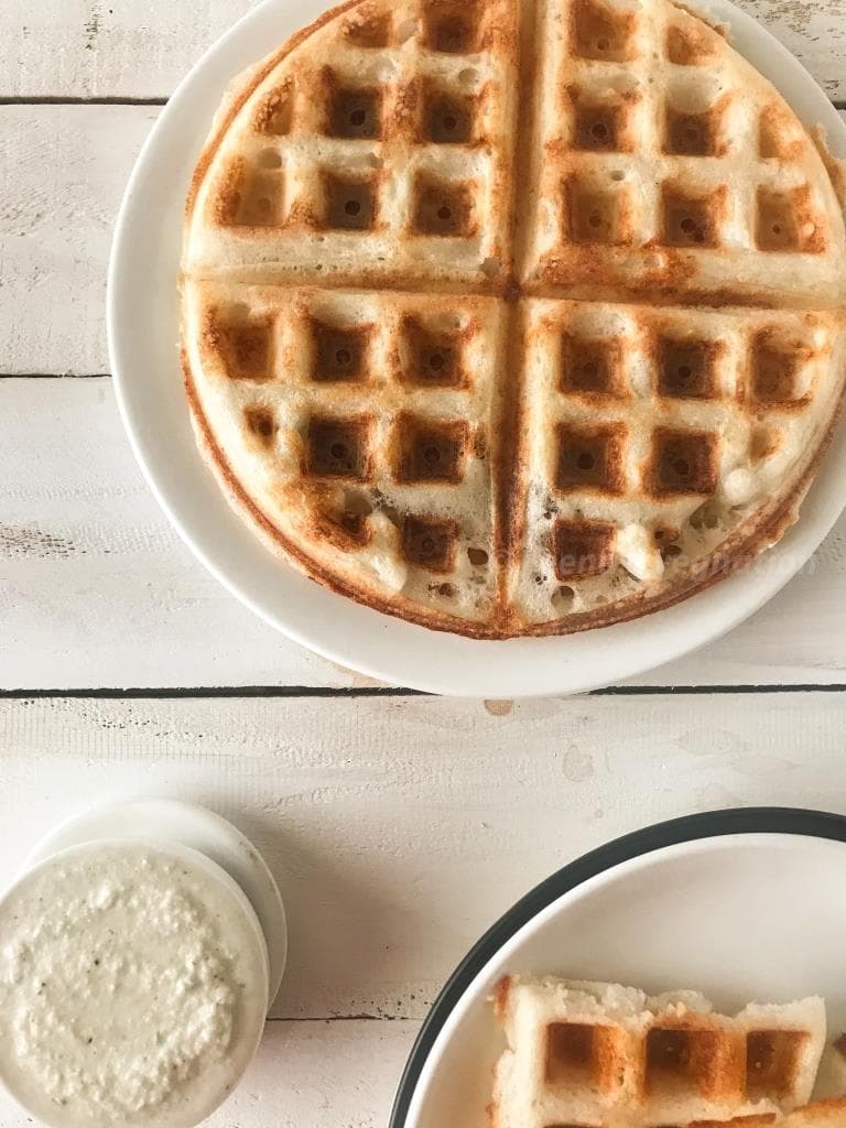 Dosa Waffle - Veenas Vegnation